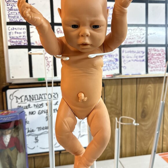 Toys | Anatomically Correct Baby Doll With Umbilical Cord | Poshmark